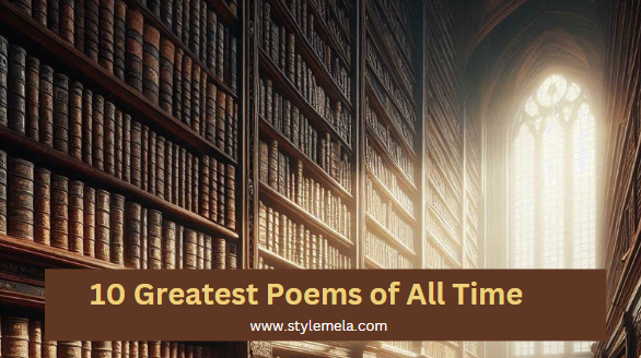 10 of the Greatest Poems of All Time - English Literature Info